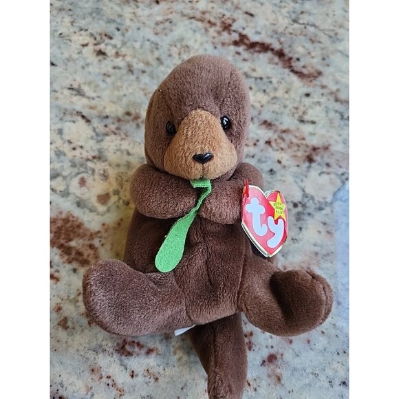 Ty | Toys | Ty Beanie Original Baby Babies Seaweed The Otter With Tags ...